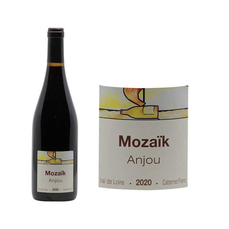 Anjou Rouge "Mozaik" 2020 - Un Voyage dans Les Vignes - Anjou - Red ...