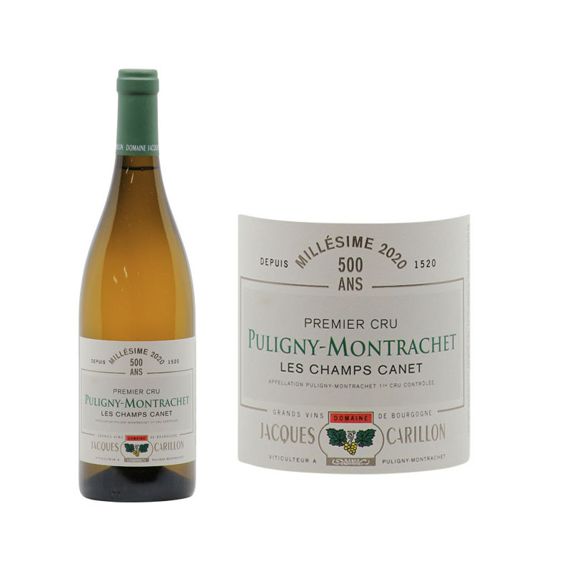 Puligny-Montrachet 1er Cru Champ Canet 2020 - Domaine Jacques Carillon ...