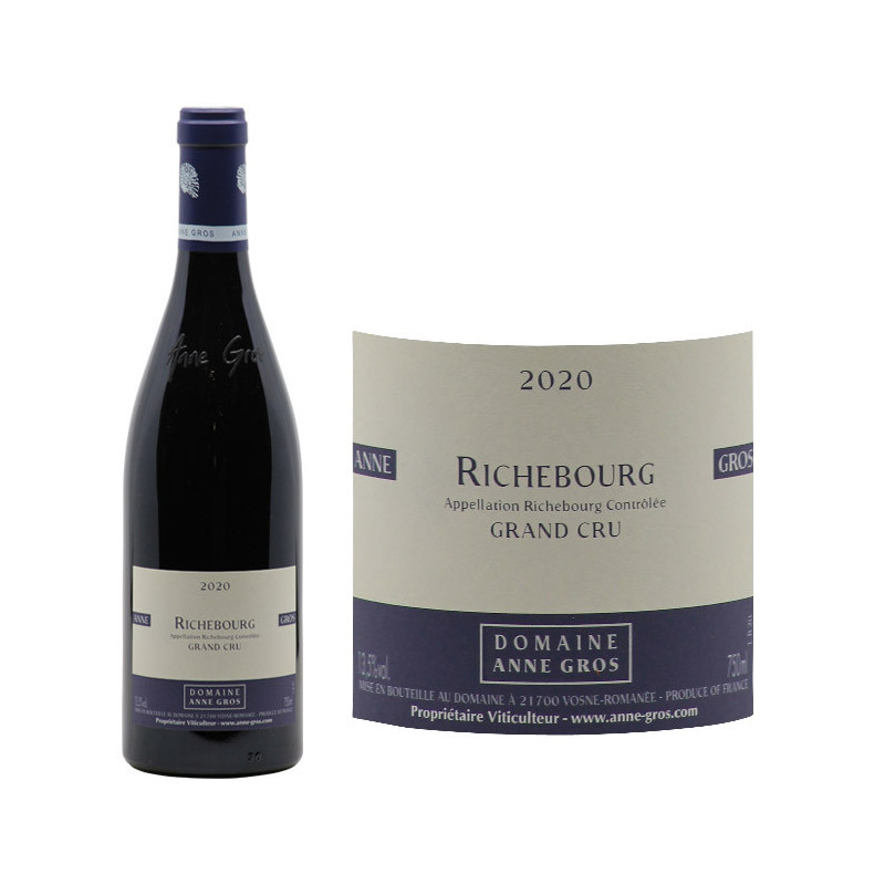 Richebourg 2020 - Domaine Anne Gros - Côte de Nuits - Vin Rouge ...