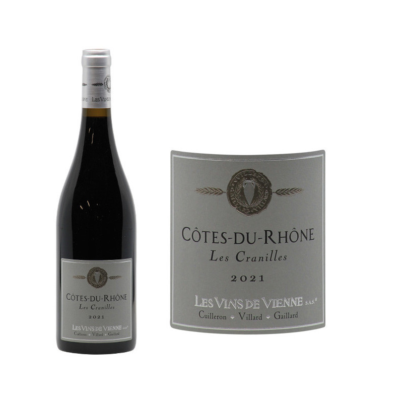 Côtes-du-Rhône "Les Cranilles" 2021 - Les Vins de Vienne - Rhône - Red ...