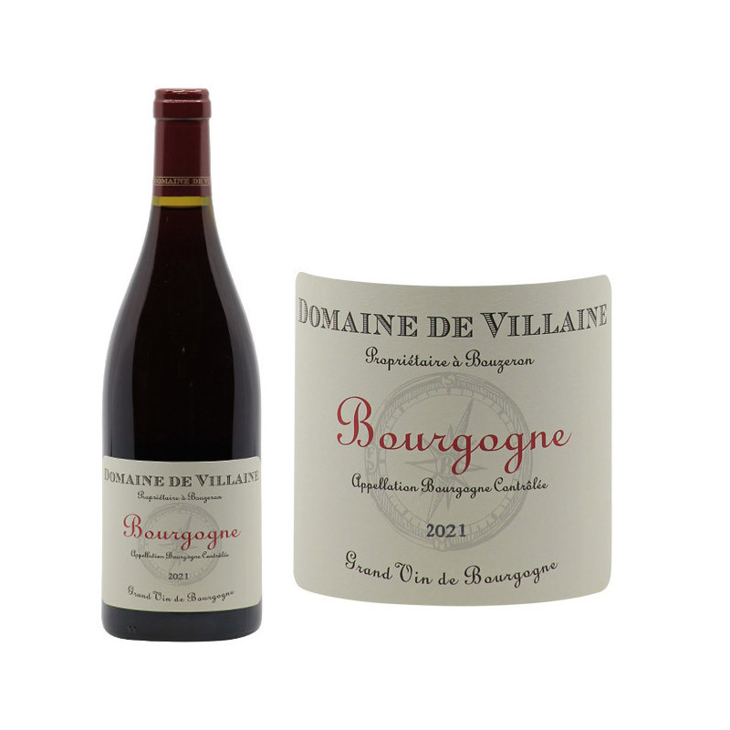 Bourgogne Pinot Noir 2021 - Domaine de Villaine - Bourgogne - Vin Rouge ...