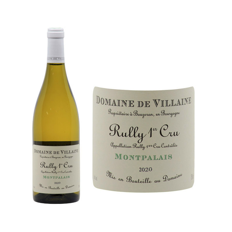 Rully 1er Cru Blanc Montpalais 2020 - Domaine de Villaine - Côte ...