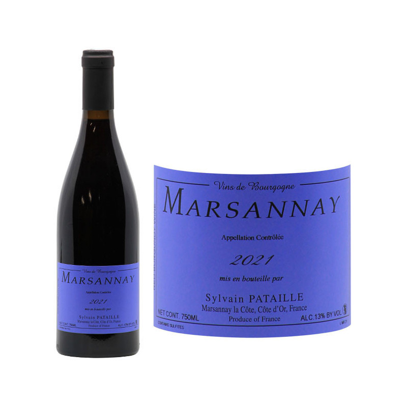 Marsannay 2021 - Sylvain Pataille - Côte de Nuits - Red Wine - Grands ...