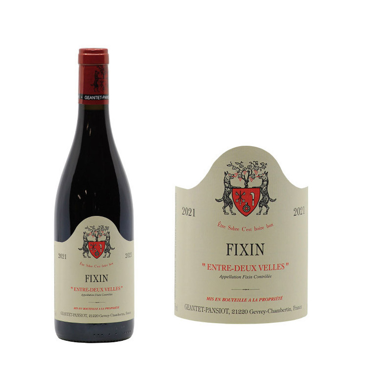 Fixin "Entre Deux Velles" 2021 - Domaine Geantet-Pansiot - Côte de ...