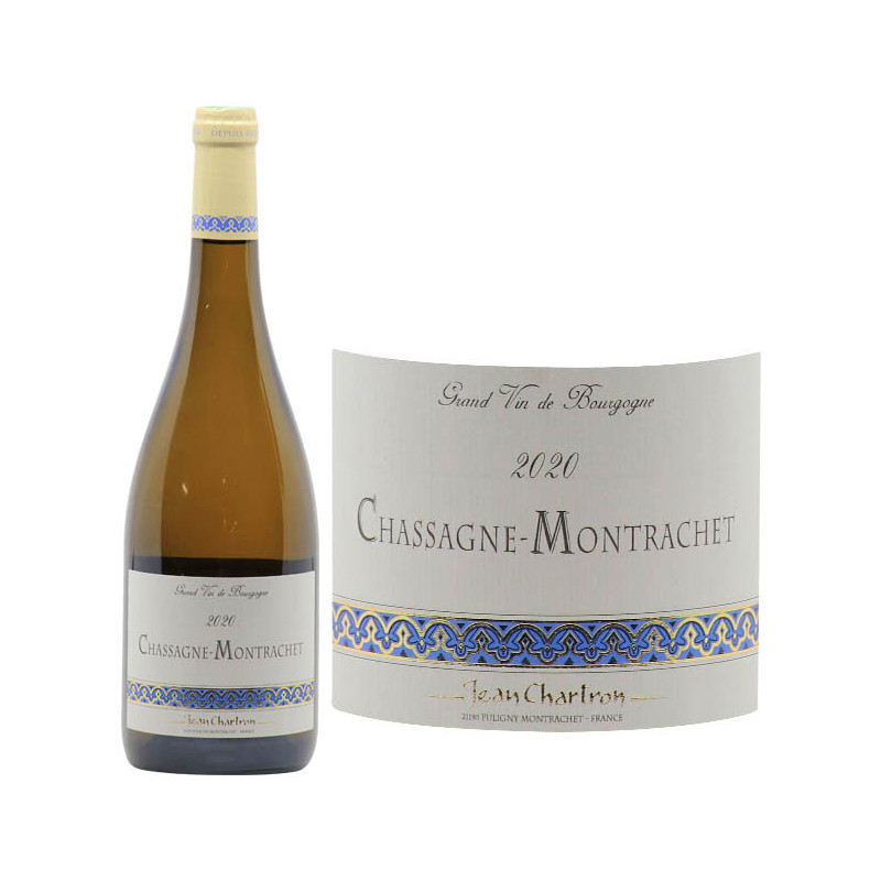 Chassagne-Montrachet Blanc 2020 - Domaine Jean Chartron - Côte de ...