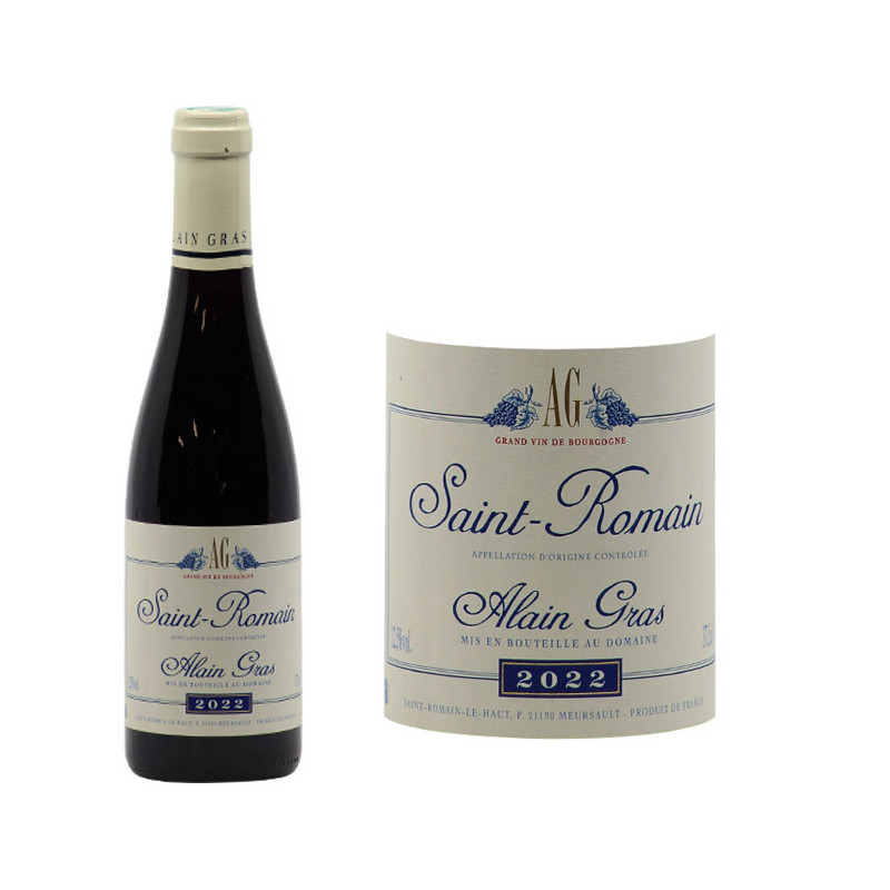 Saint-Romain Rouge 2022 - Domaine Alain Gras - Côte de Beaune - Vin ...