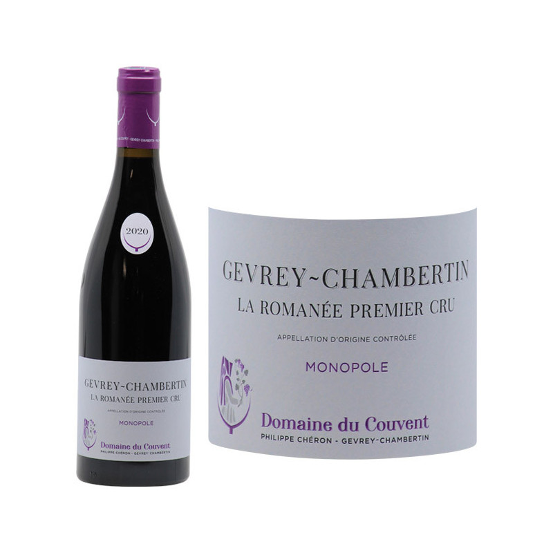 Gevrey-Chambertin 1er Cru La Romanée 'Monopole' 2020 - Domaine du ...