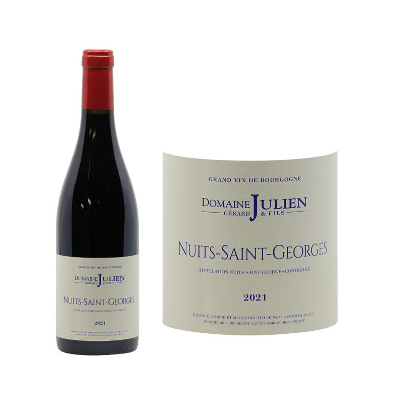 Nuits-Saint-Georges 2021 - Domaine Julien Gérard & Fils - Côte de Nuits ...