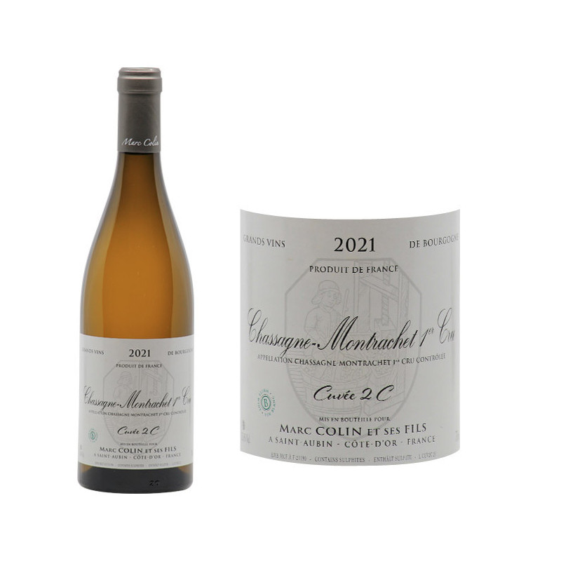 Chassagne-Montrachet 1er Cru "Cuvée 2C" 2021 - Domaine Marc Colin et ...