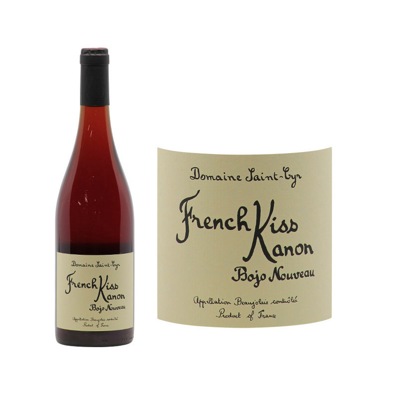 Beaujolais Nouveau "French Kiss Kanon" 2023 - Domaine Saint-Cyr ...