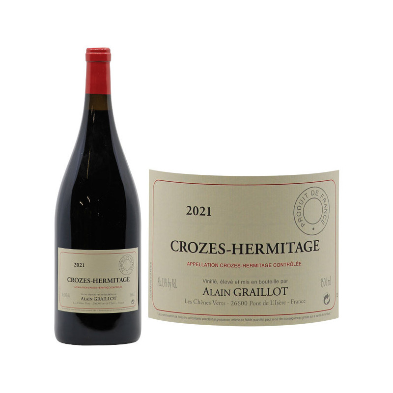 Crozes-Hermitage 2021 - Domaine Alain Graillot - Rhône Septentrional ...