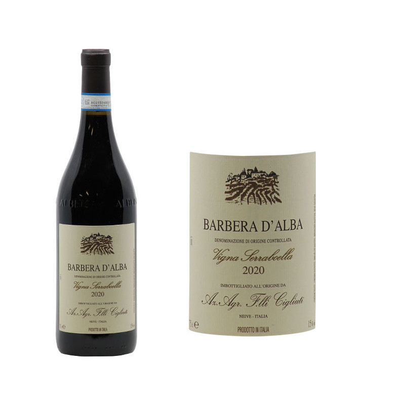 Barbera d'Alba DOC 2020 - Cigliutti - Piémont - Red Wine - Grands ...