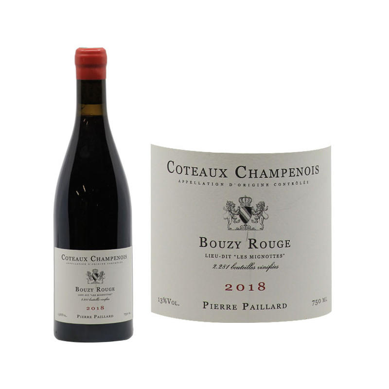 Pierre Paillard Côteaux Champenois Rouge Les Mignottes 2018 - Pierre ...