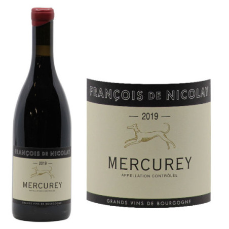 Mercurey Rouge 2019 - François de Nicolay - Côte Chalonnaise - Red Wine ...