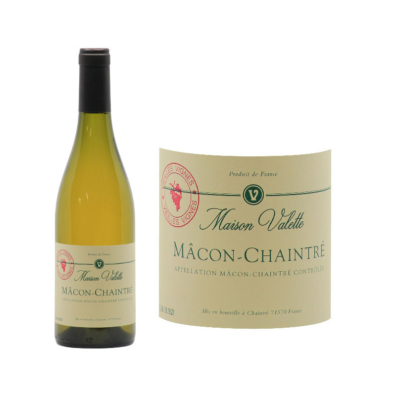 Mâcon Chaintré 'Vieilles Vignes' - Maison Valette - Mâconnais - Vin ...