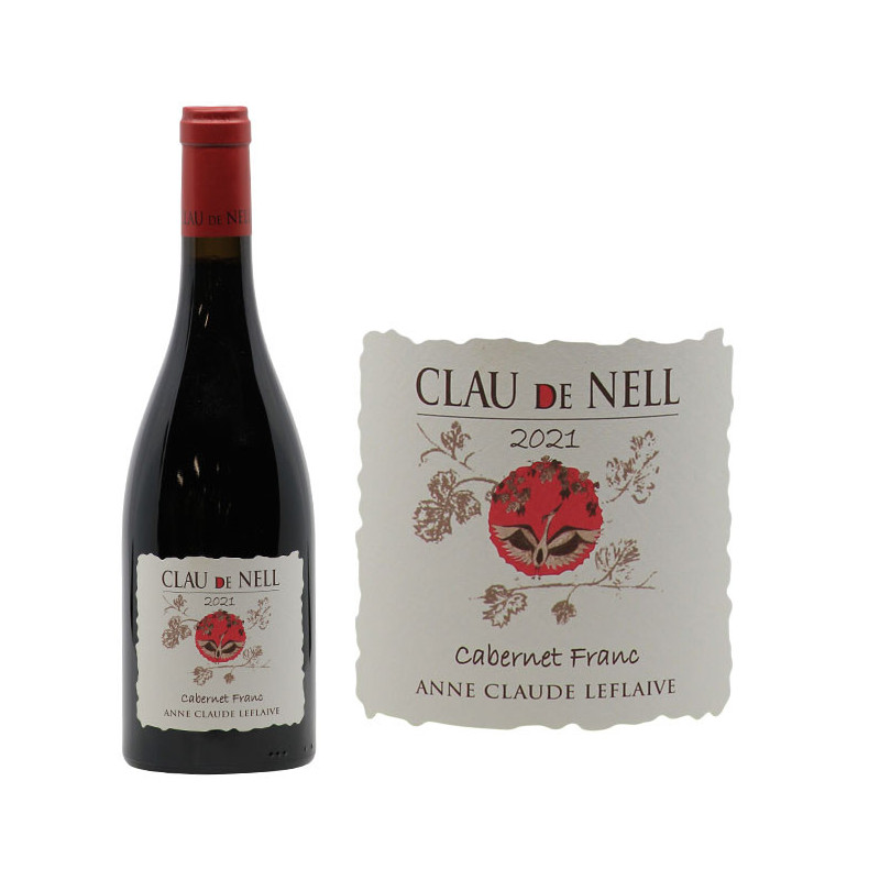 Anjou Rouge Cabernet Franc 2021 - Domaine Clau de Nell - Anjou - Vin ...