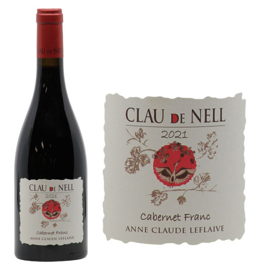 Anjou Rouge Cabernet Franc 2021 - Domaine Clau de Nell - Anjou - Vin ...