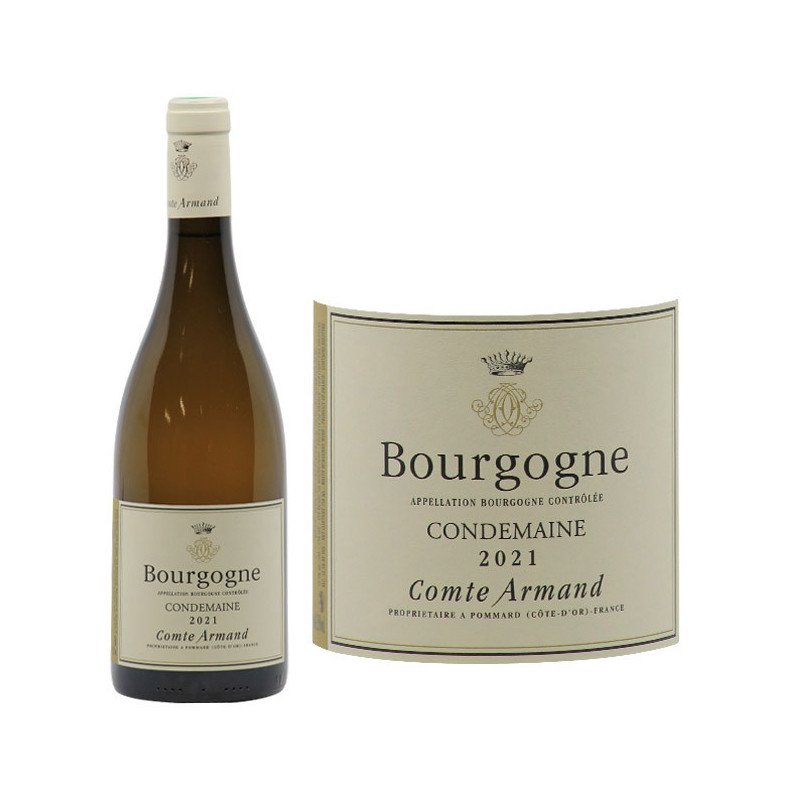 Bourgogne Chardonnay "Condemaine" 2021 - Domaine Comte Armand ...