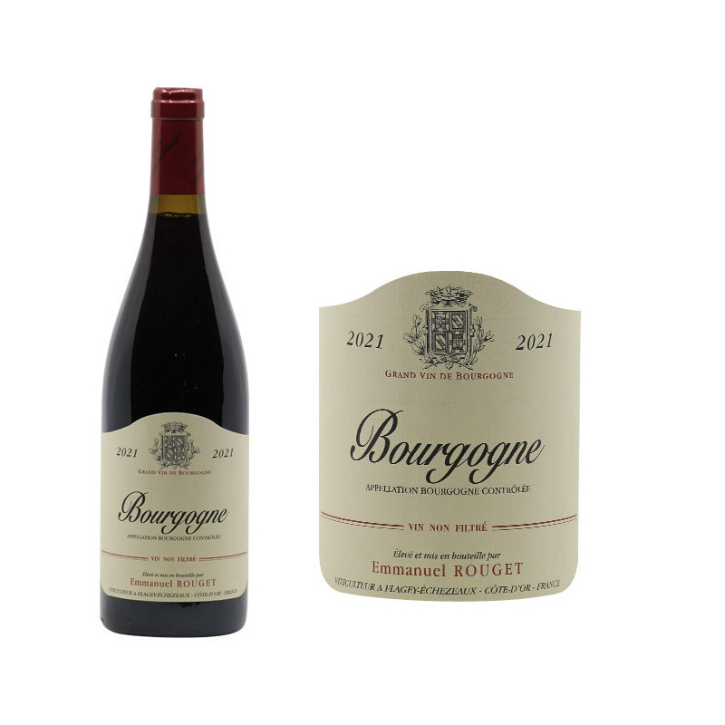 Bourgogne Pinot Noir 2021 - Domaine Emmanuel Rouget - Bourgogne - Vin ...