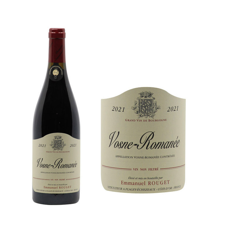 Vosne-Romanée 2021 - Domaine Emmanuel Rouget - Côte de Nuits - Red Wine ...