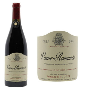 Vosne-Romanée 2021 - Domaine Emmanuel Rouget - Côte de Nuits - Red Wine ...