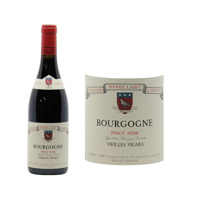 Bourgogne Pinot Noir 'Vieilles Vignes' 2021 - Domaine Pierre Labet ...