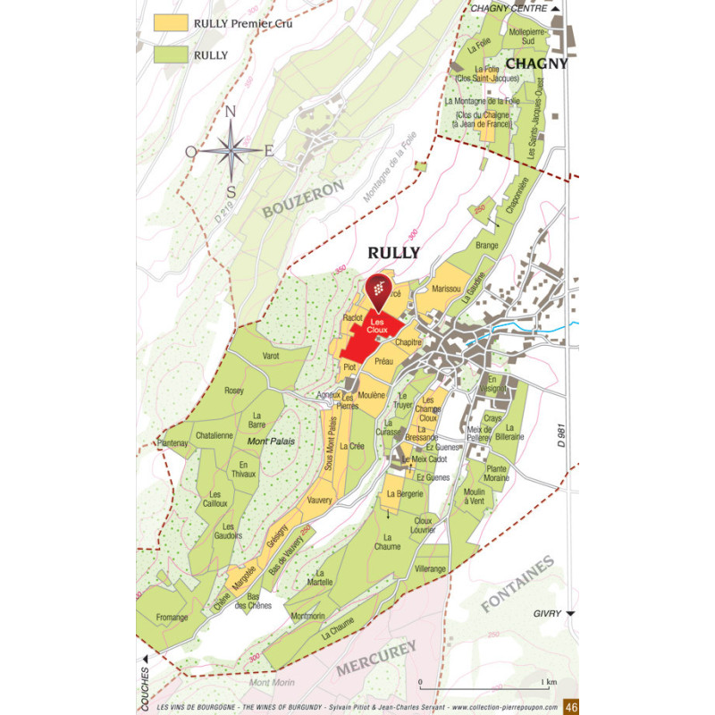 Rully 1er Cru Rouge Les Cloux 2022 - Paul Jacqueson - Côte Chalonnaise ...