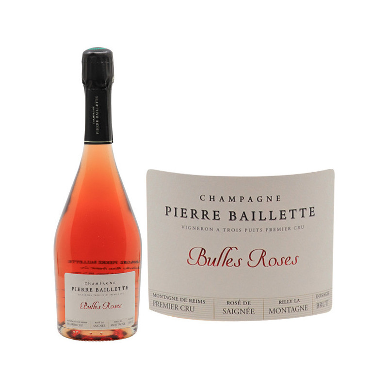 Pierre Baillette Bulles Roses 2014 - Champagne Pierre Baillette ...