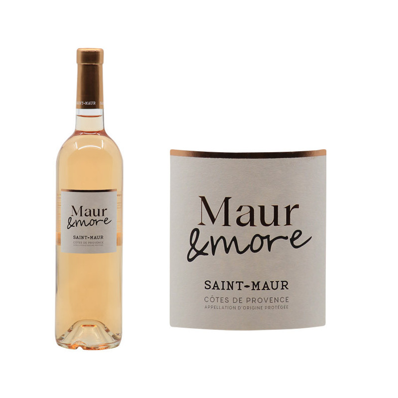 Côtes de Provence Rosé "Maur & more" 2023 - Saint-Maur - Provence ...