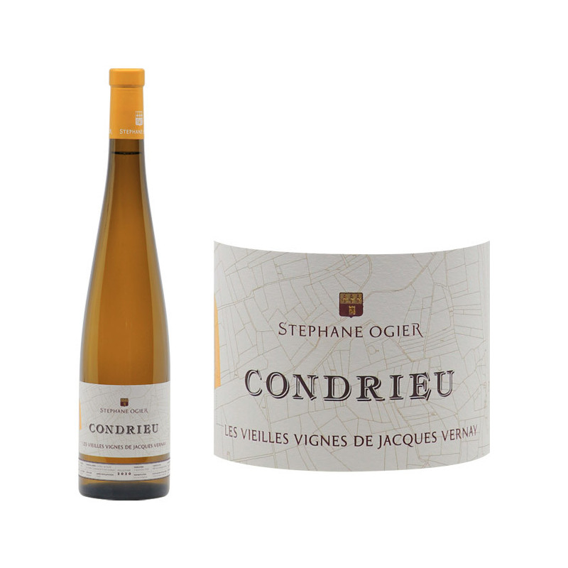 Condrieu "Les vieilles vignes de J Vernay" 2019 - Domaine Stéphane ...