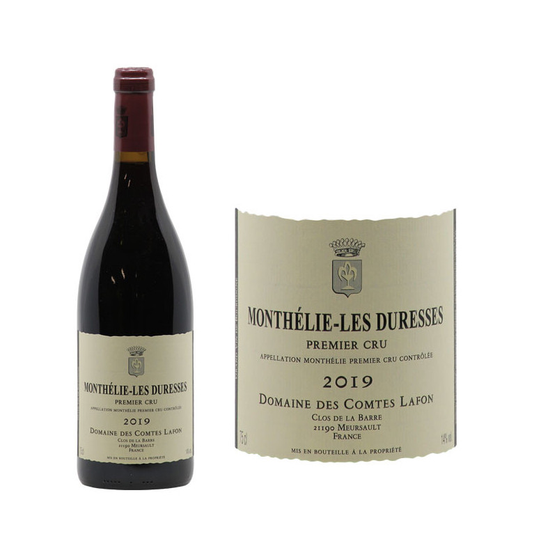 Monthélie 1er Cru Les Duresses 2019 - Domaine des Comtes Lafon - Côte ...