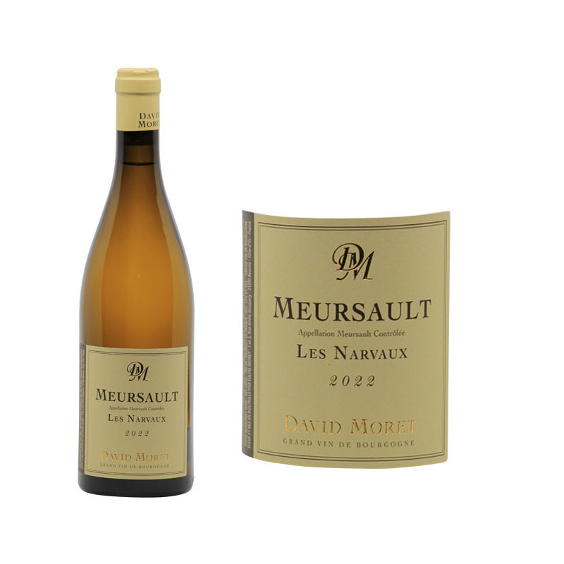 Meursault Les Narvaux 2022 - David Moret - Côte de Beaune - White Wine ...