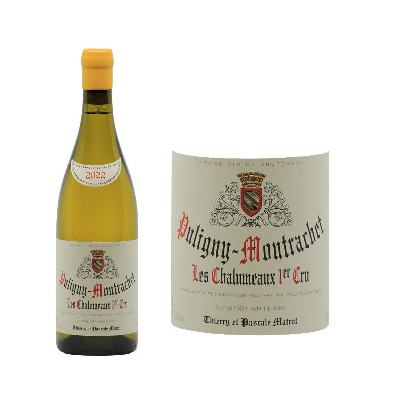 Puligny-Montrachet 1er Cru Les Chalumeaux 2022 - Domaine Matrot - Côte ...