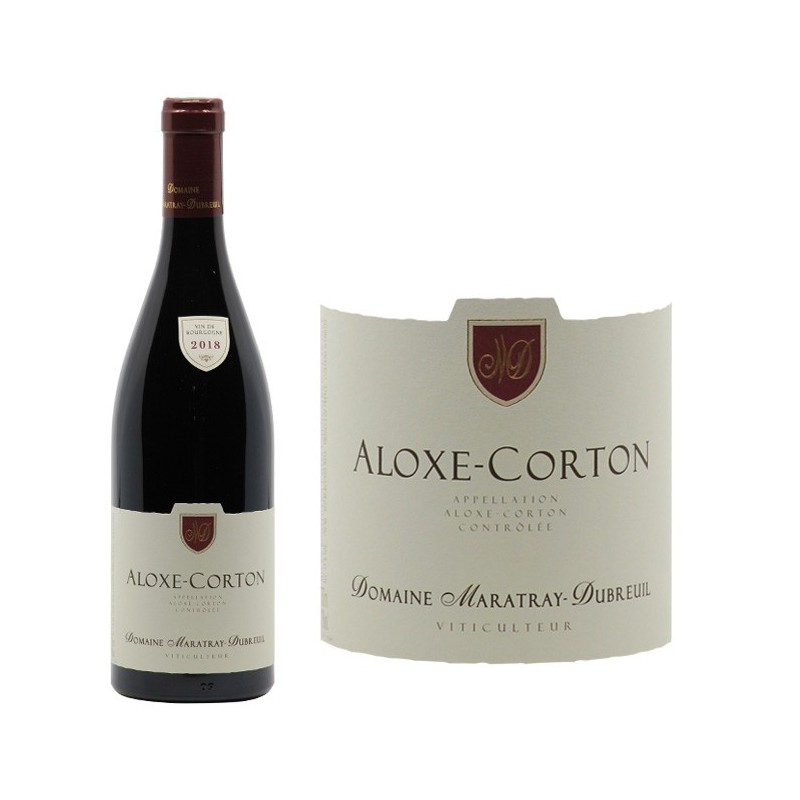 Aloxe-Corton 2018 - Domaine Maratray-Dubreuil - Côte de Beaune - Vin ...